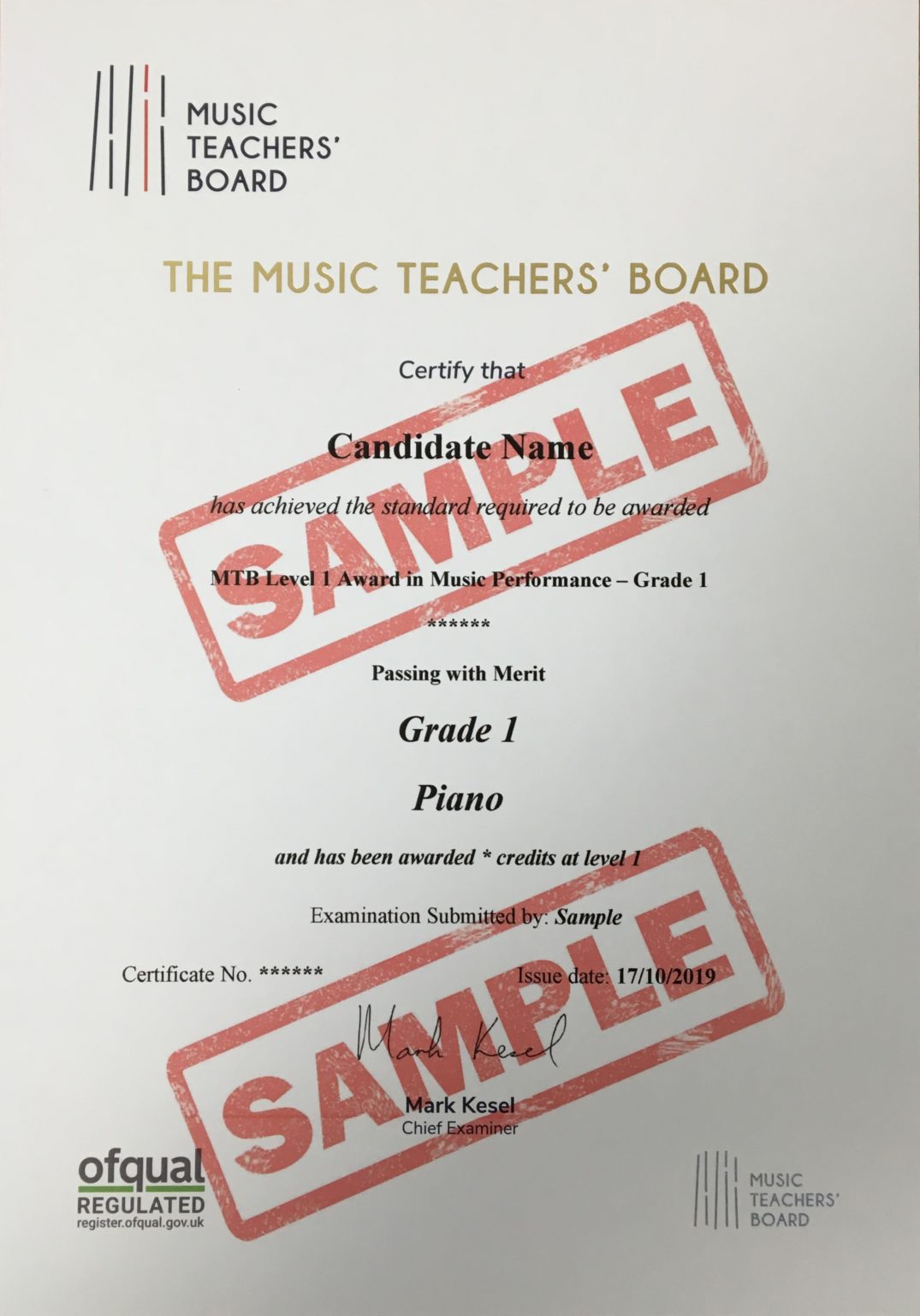 How It Works - MTB Exams